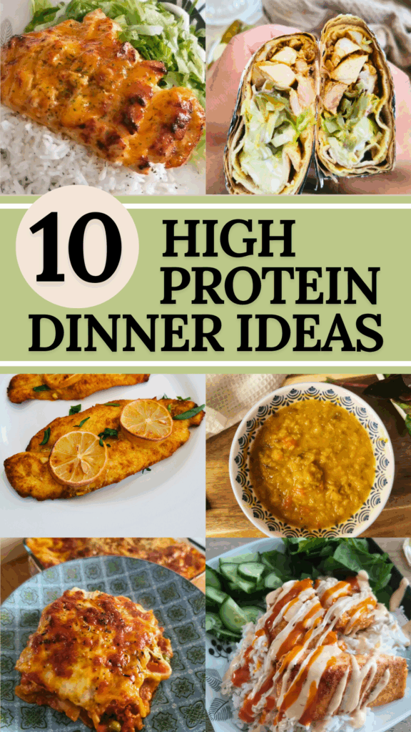 10 High Protein Dinner Ideas - My Simple Eats
